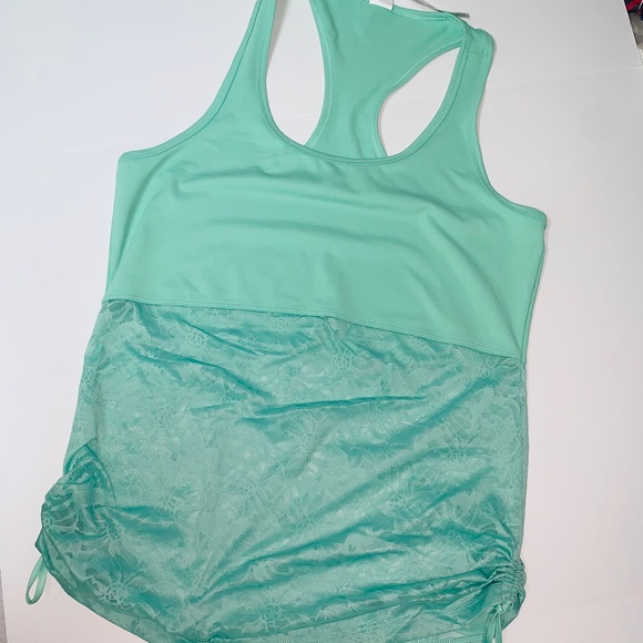 Fabletics | Tops | Fabletics Cashel Racerback Tank Lace | Poshmark